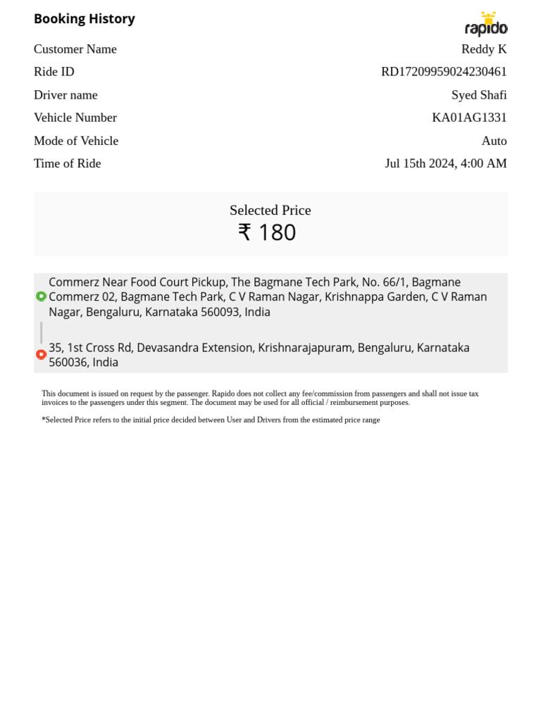 Auto Receipt RD17209959024230461 | PDF