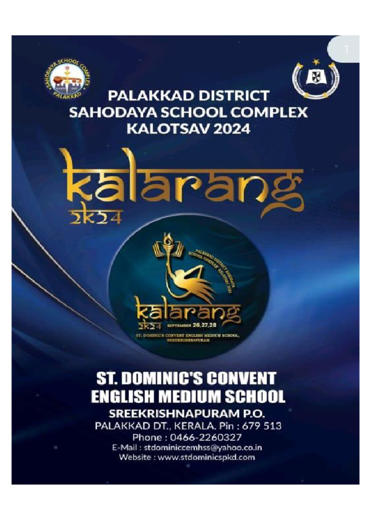 Kalarang Schedule | PDF