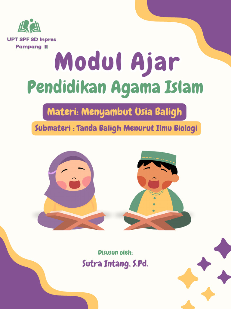 Modul Ajar DBL - Sutra Intang - Tanda Baligh Menurut Ilmu Biologi | PDF
