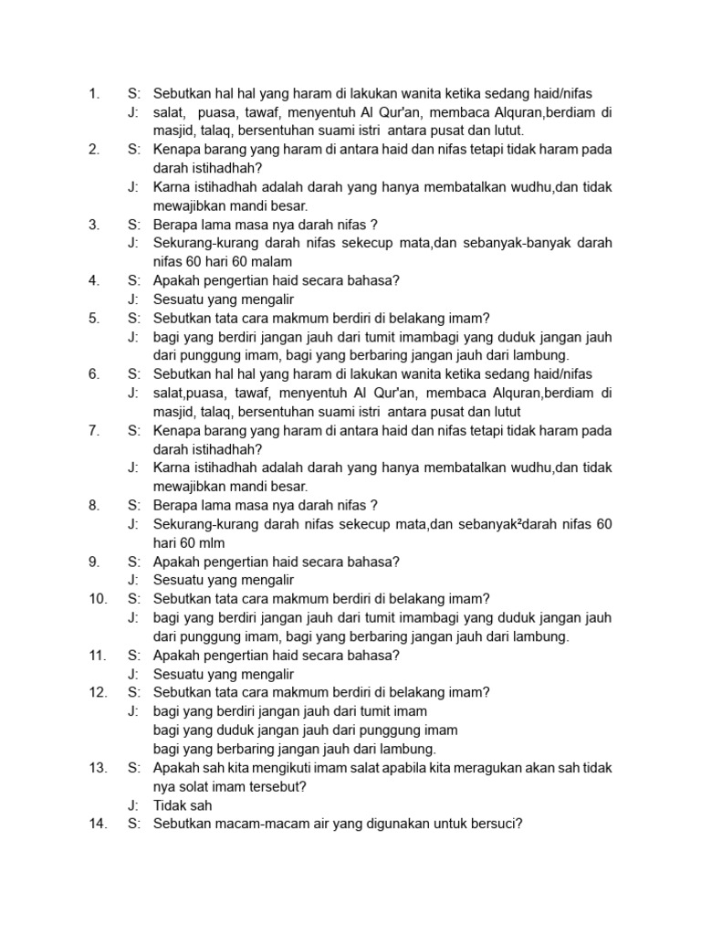 Soal Fahmil | PDF