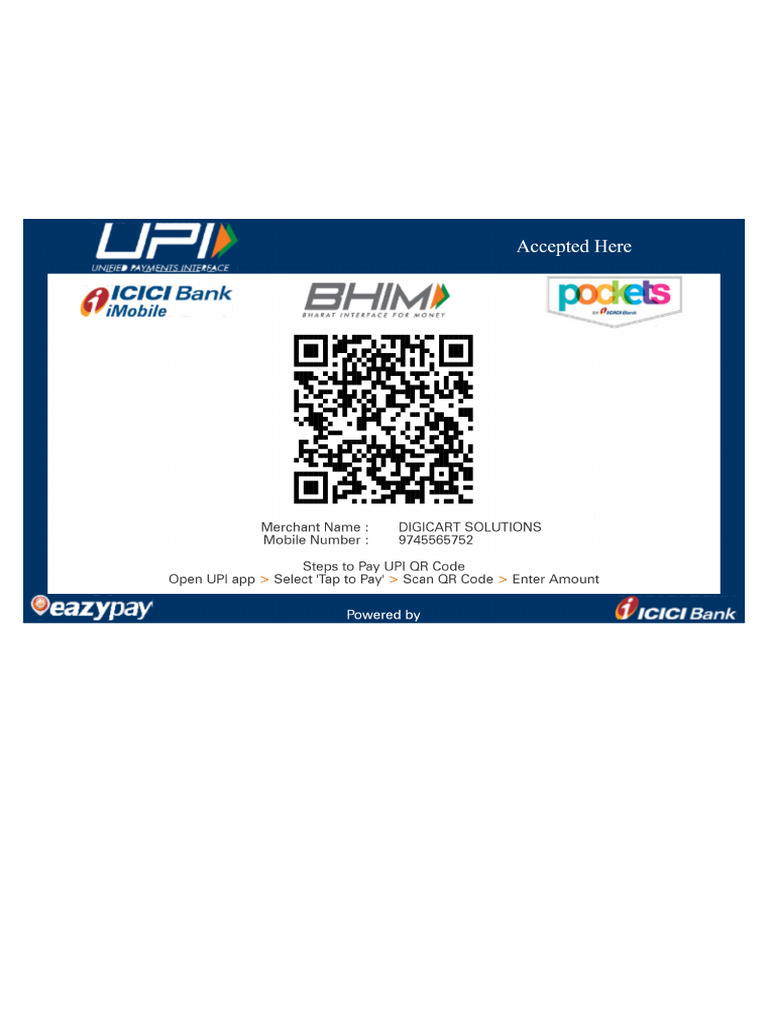 QR Code Digicart Solutions | PDF