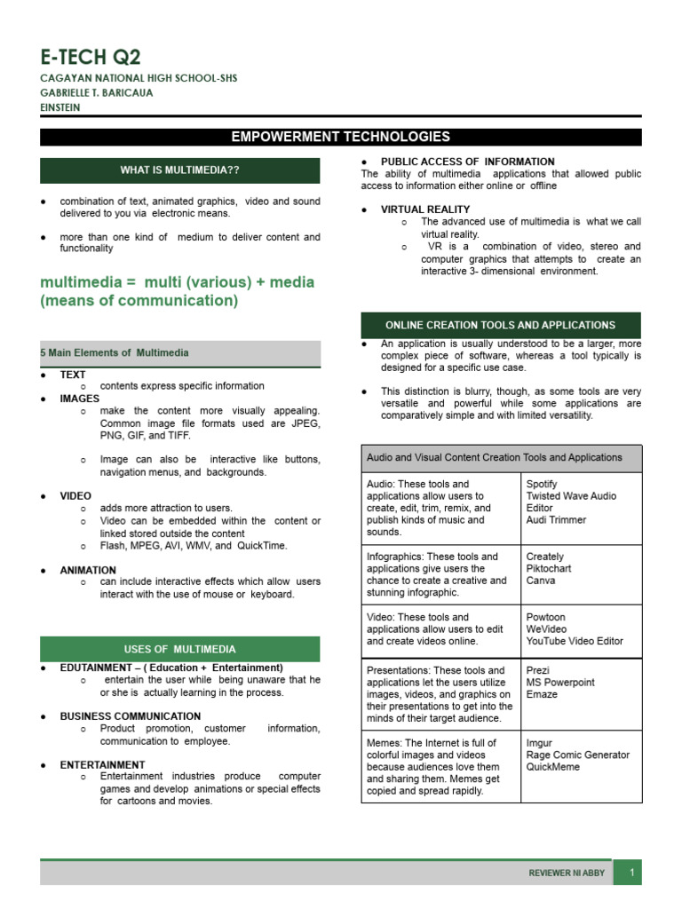 Etech Complete.docx 1 | PDF