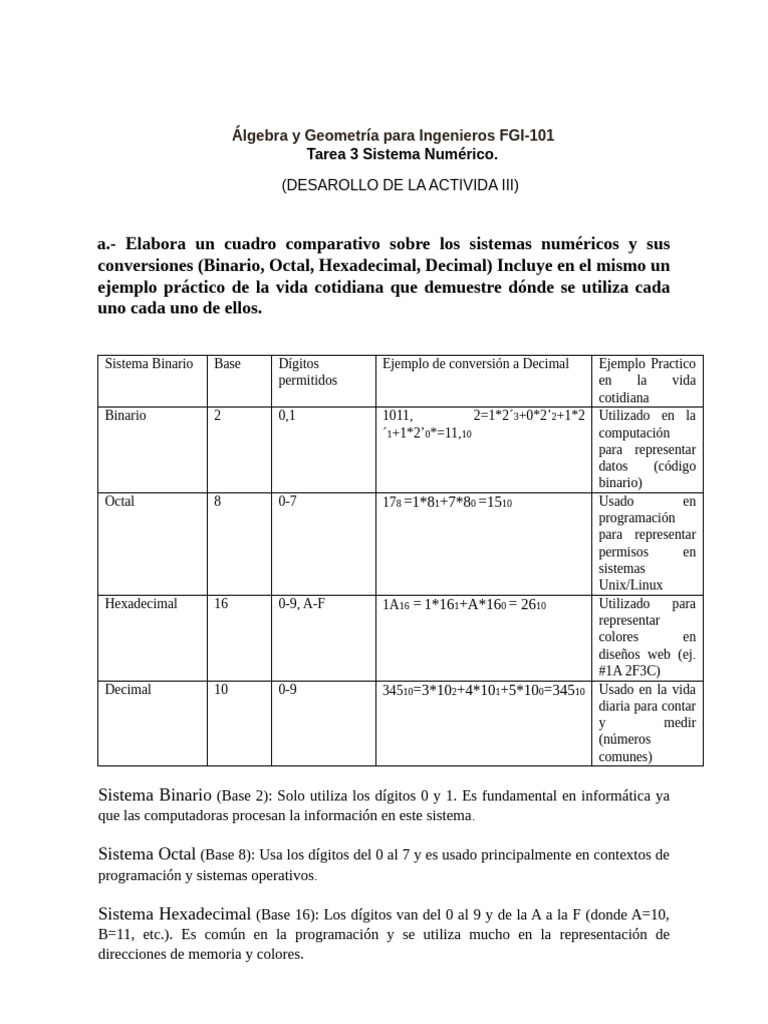 Tarea 3 Pendiente | PDF