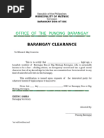Barangay Draft Ordinance On Road Clearing 1 | PDF
