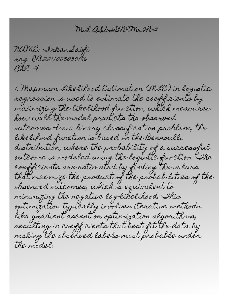 ML Assignment 2 | PDF