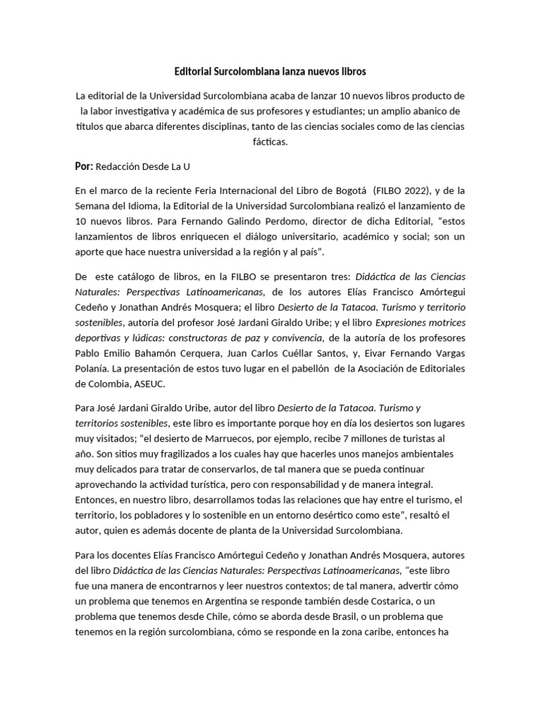 Libros FINAL | PDF