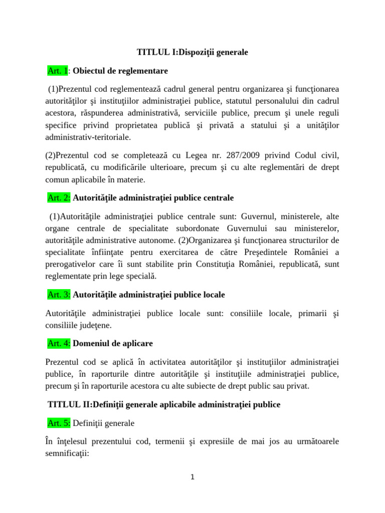 Examen Drept Administrativ | PDF | Law