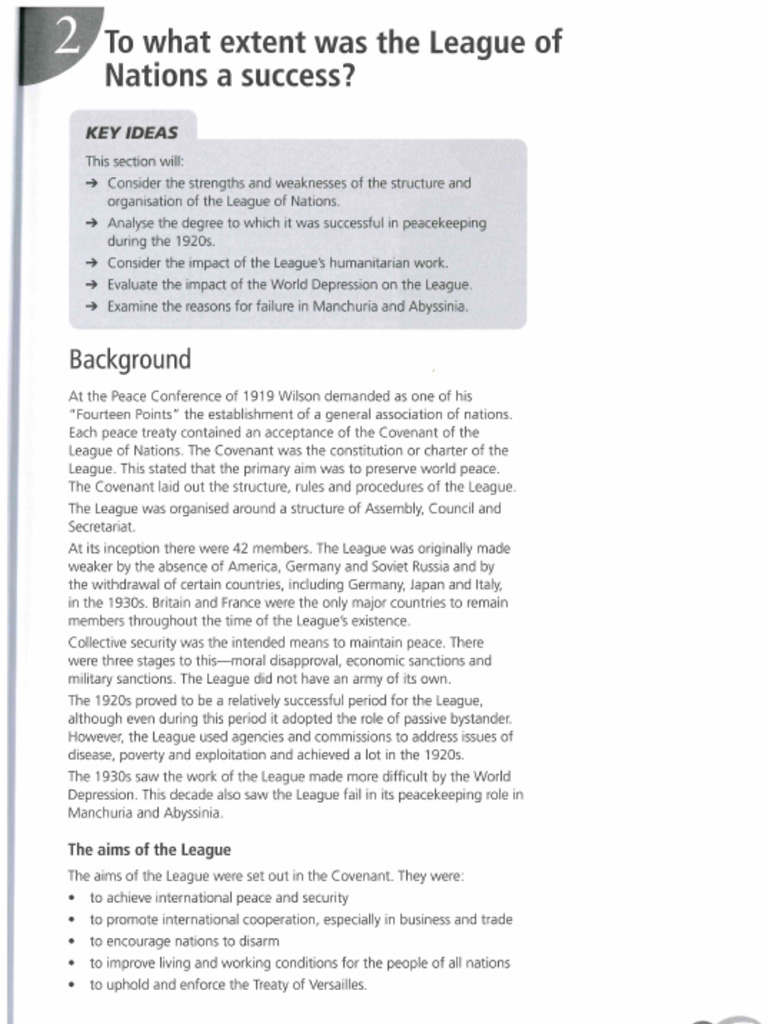 League of Nations | PDF