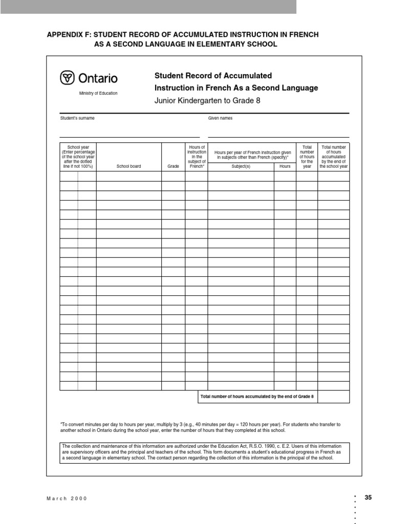 Edu Osr Guideline Appendix F en French | PDF