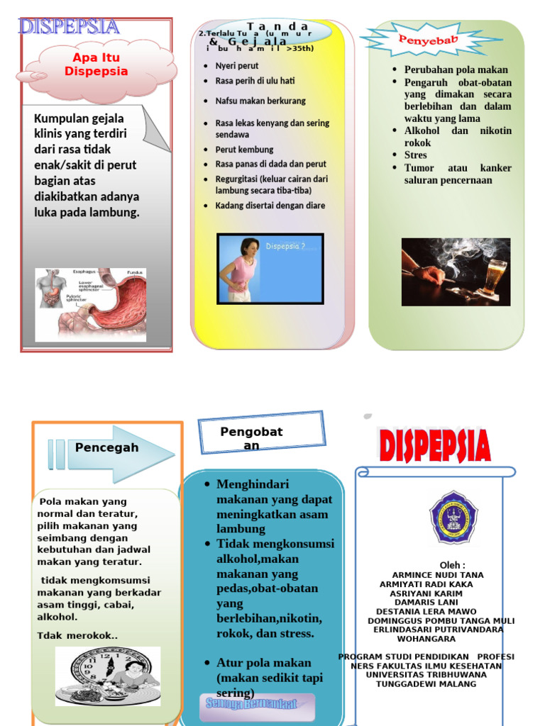 Leaflet-Dispepsia Kel 2 | PDF