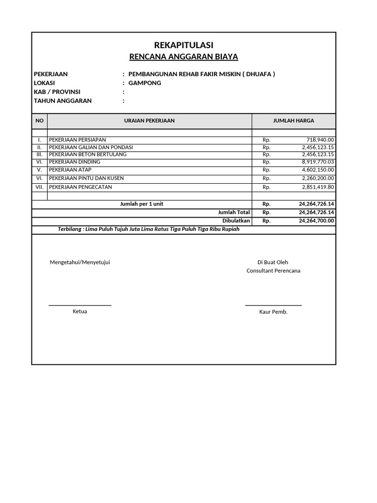 Rab Rumah Sehat Sederhana | PDF | Griya & Taman