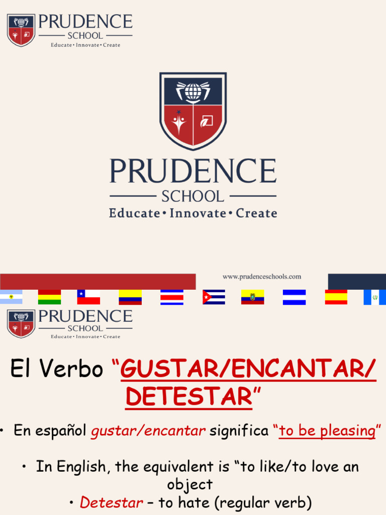 Gustar,Encantar y Detestar | PDF