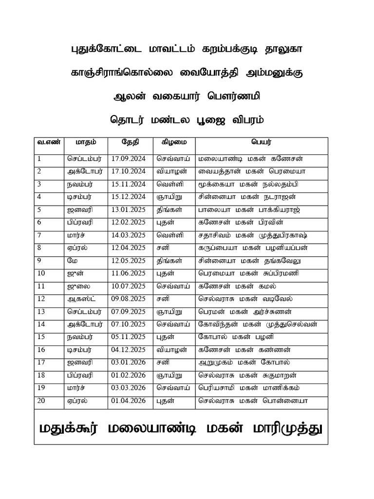 Tamil Print | PDF