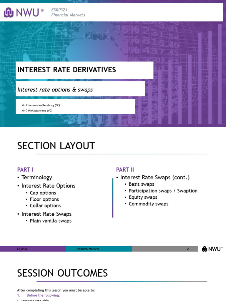 Interest Rate Derivatives Pdf