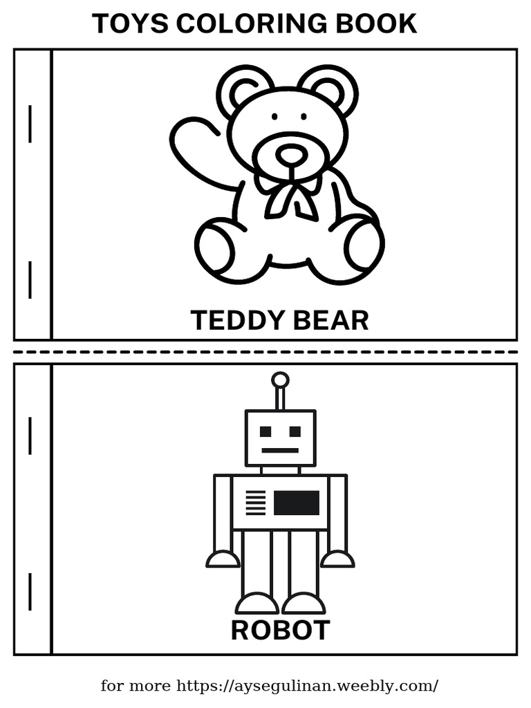 Toys Coloring Book | PDF