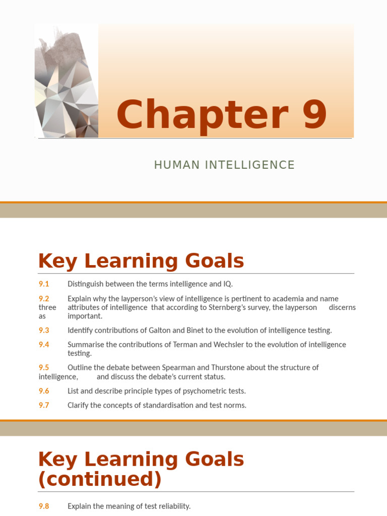 Unit 9 Intelligence PowerPoint Presentation | PDF