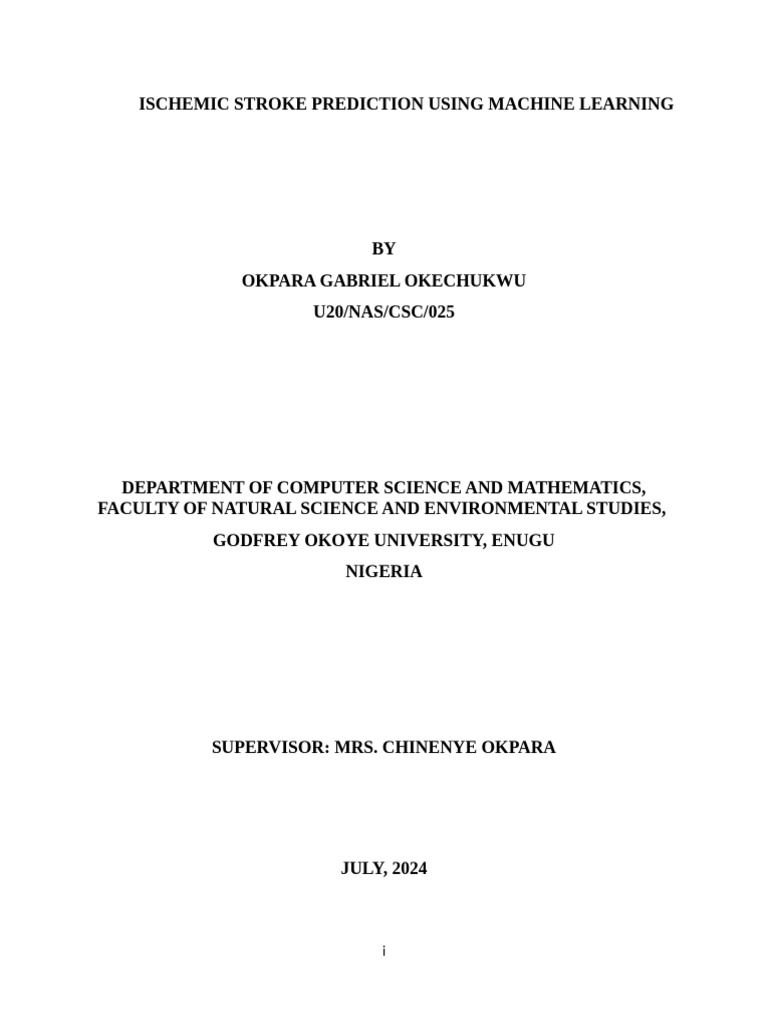 Okpara Gabriel Okechukwu | PDF