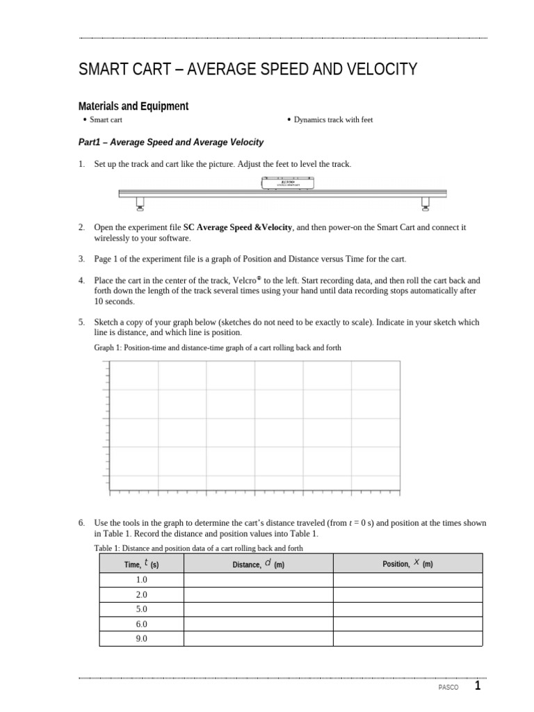 SC Average Speed Velocity | PDF | Speed | Teaching Methods & Materials