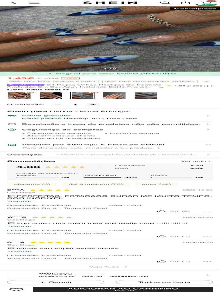 SHEGLAM Jelly Wow Hydrating ÓLeo para Lábios-Berry Involved SHEIN PT | PDF