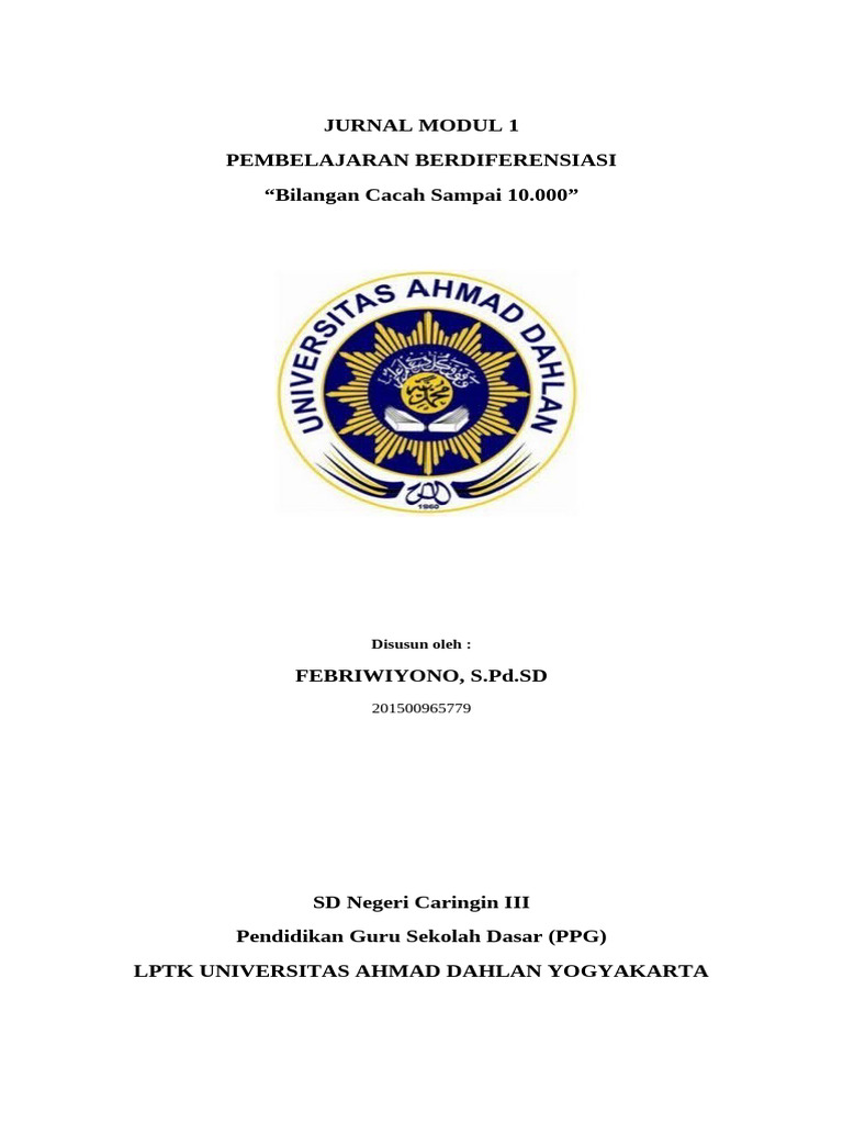 Jurnal Modul 1 | PDF