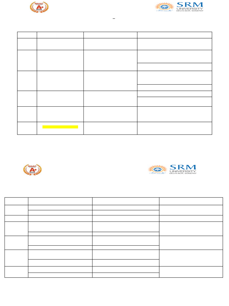 Date Sheet MST 1 - Cse & CS Oct2024 | PDF | Computing | Computers