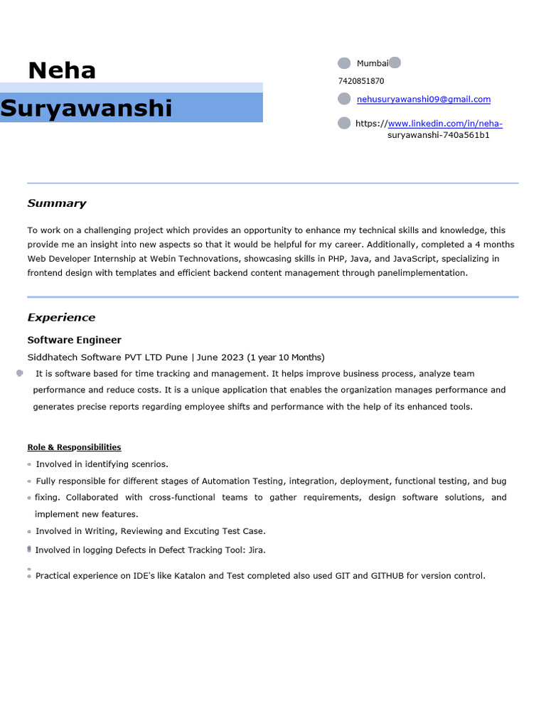 Neha Suryawanshi | PDF