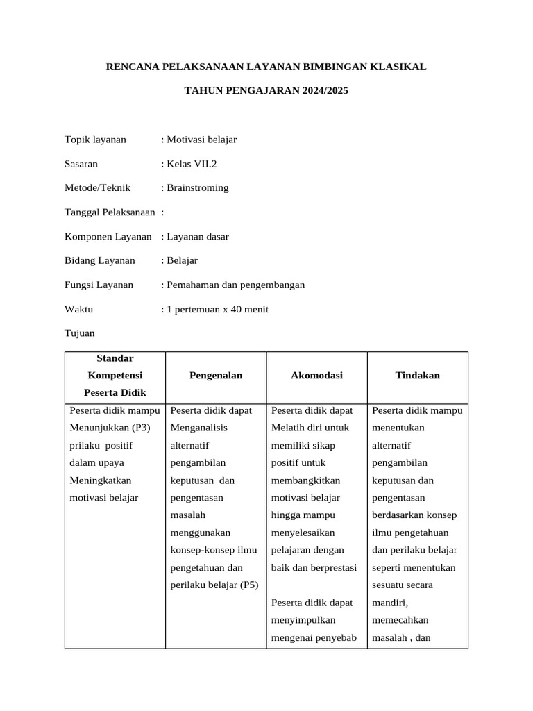 1.RPL Motivasi Belajar | PDF