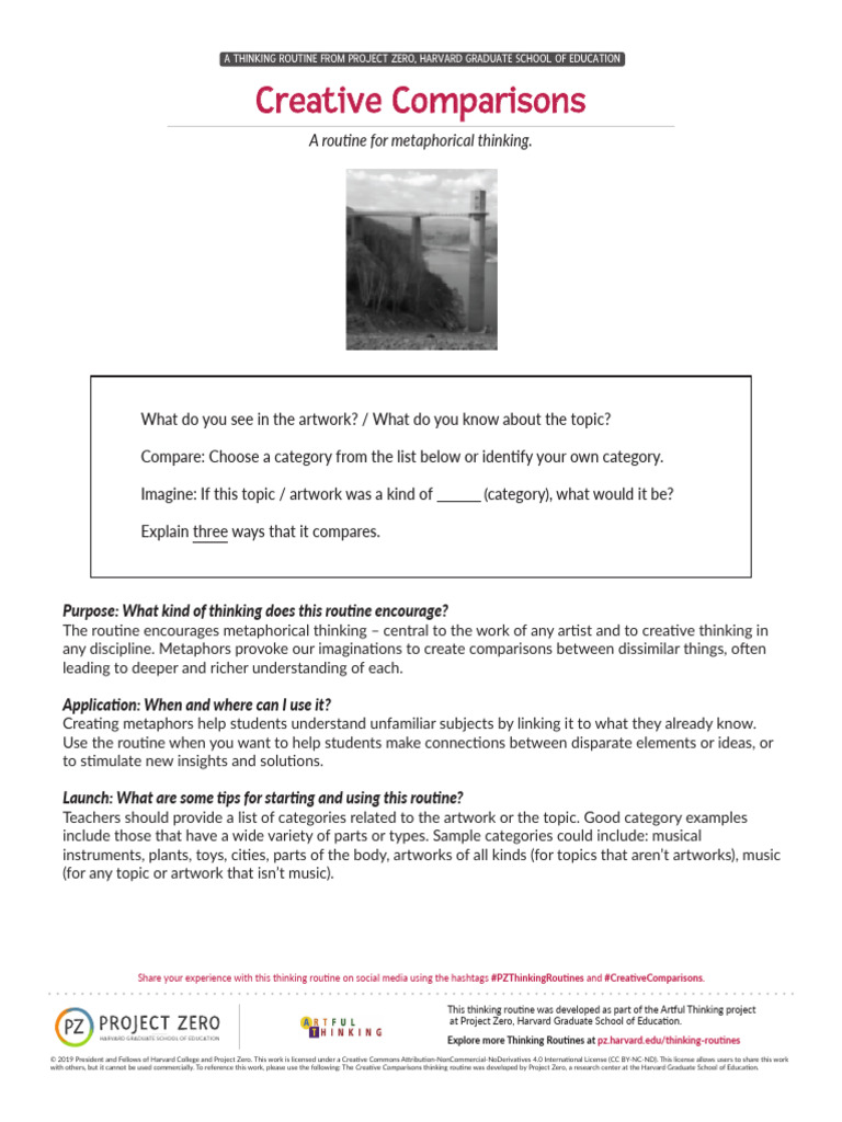 Creative Comparisons - 0 | PDF