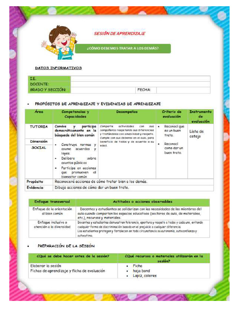 Sesion de Tutoria-Ejm | PDF