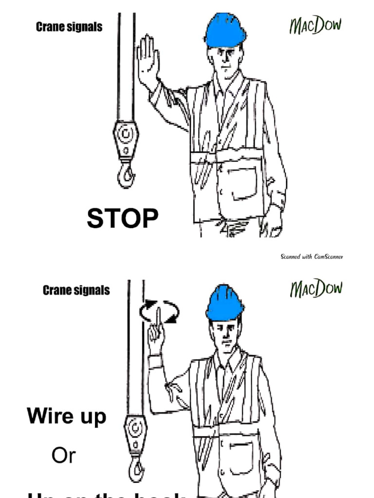 Crane Signals | PDF