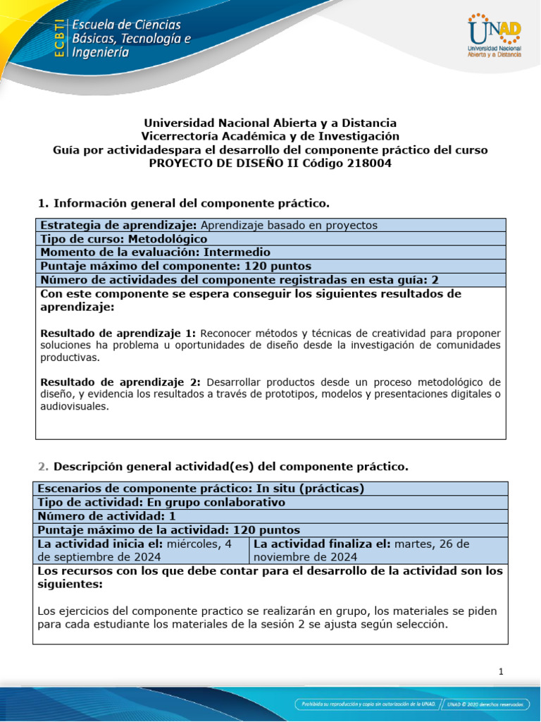 Guía para El Desarrollo Del Componente Práctico - Fase 4 - Componente Práctico | PDF