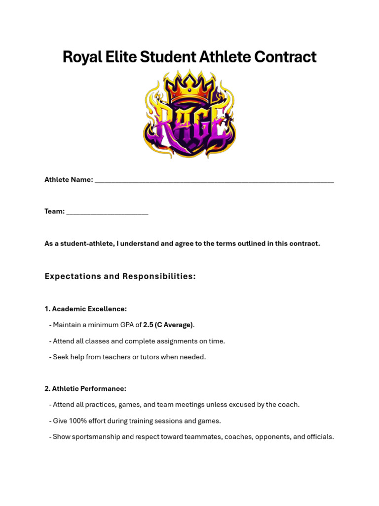 Player Contract | PDF