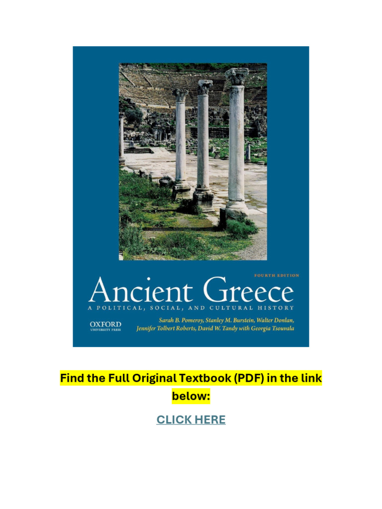 Ancient Greece: Society and Culture Overview | PDF | Ancient Greece ...