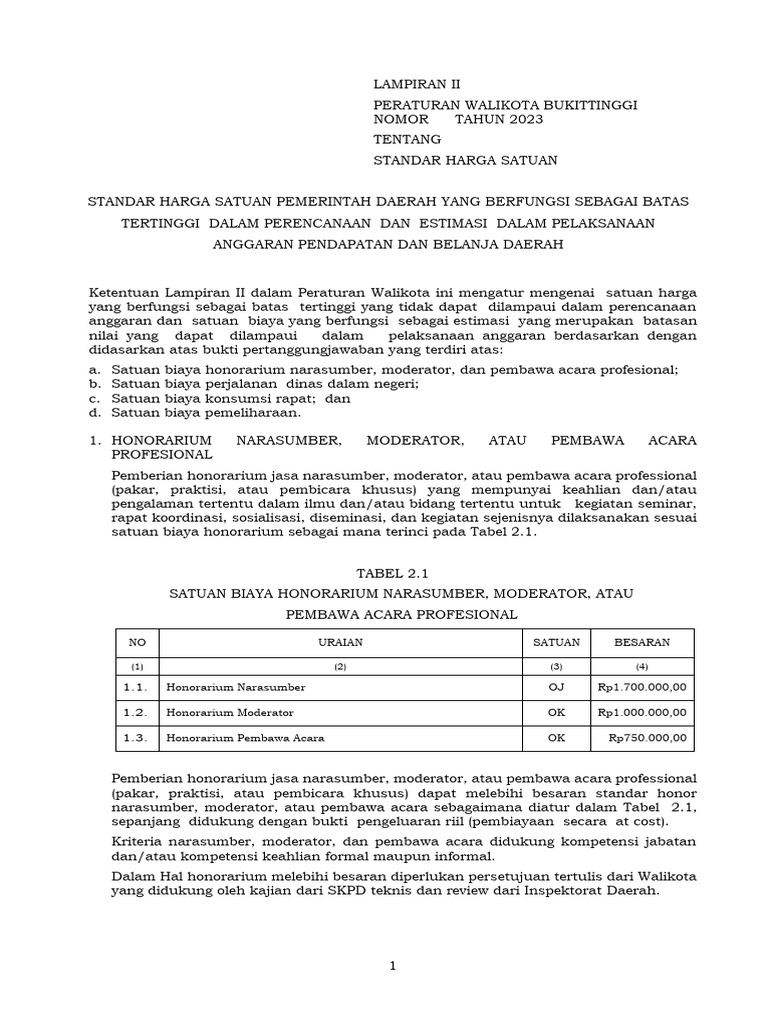 PDF Perwako No 3 TH 2023 Tentang SHS 2023 LAMPIRAN II | PDF