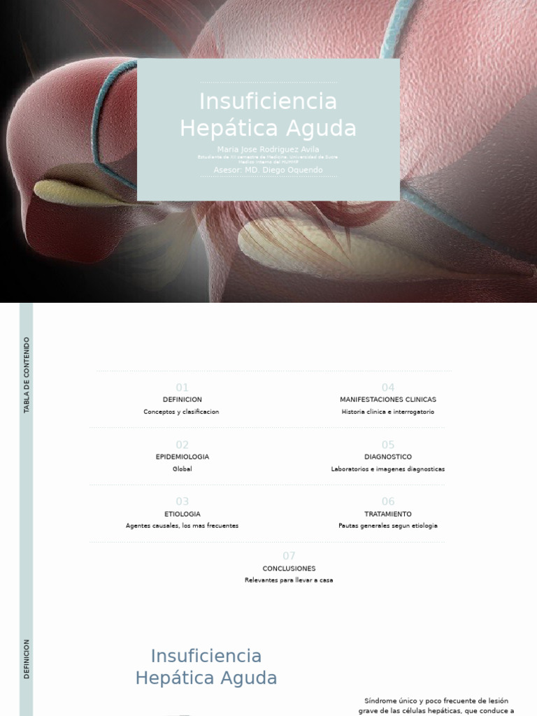 Insuficiencia Hepatica Aguda | PDF