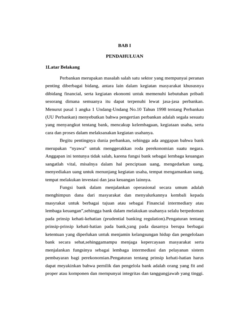 Bab 1 Dan 2 | PDF