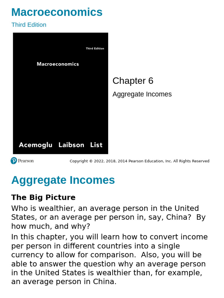 Acemoglu Macro 3e Accessible Fullppt 06 | PDF