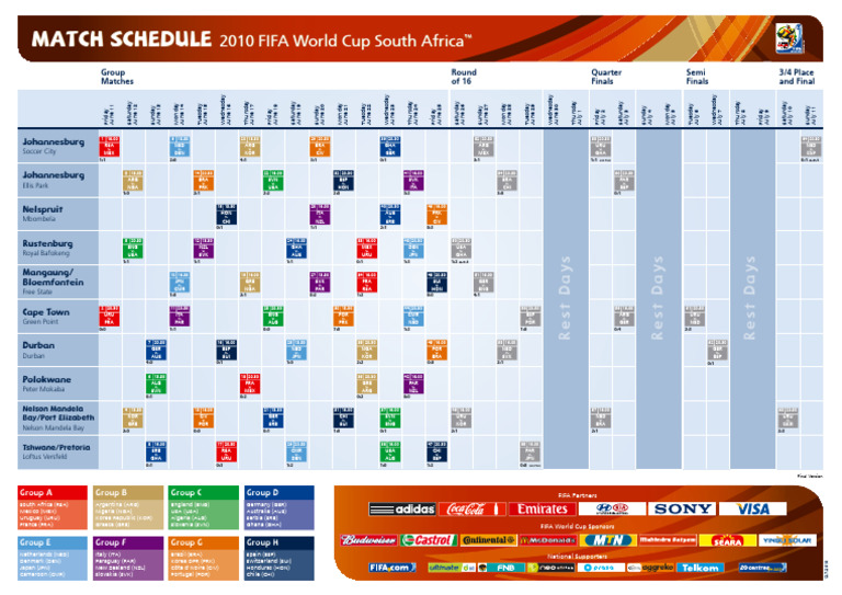 Fifa WC 2010 | PDF