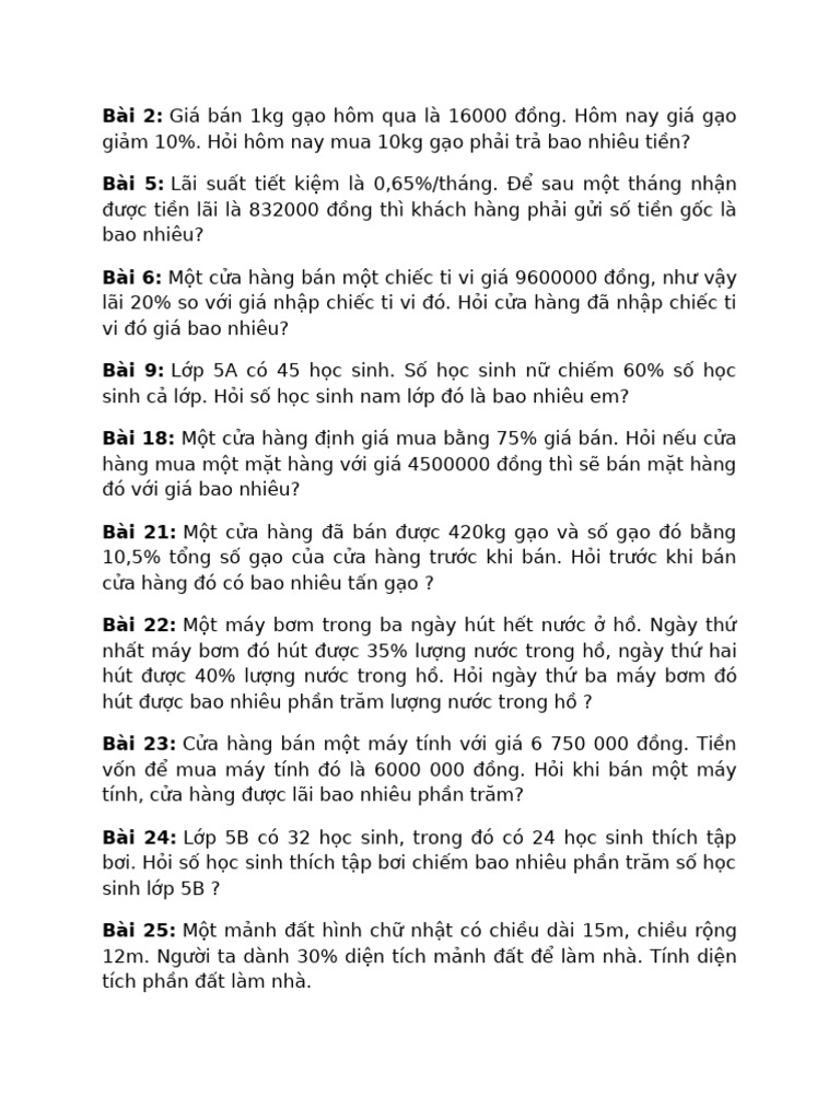 BT Thju TH y 2 | PDF