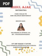 Modul Ajar Kelas 8-1 Bilangan Berpangkat Dan Bentuk Akar | PDF