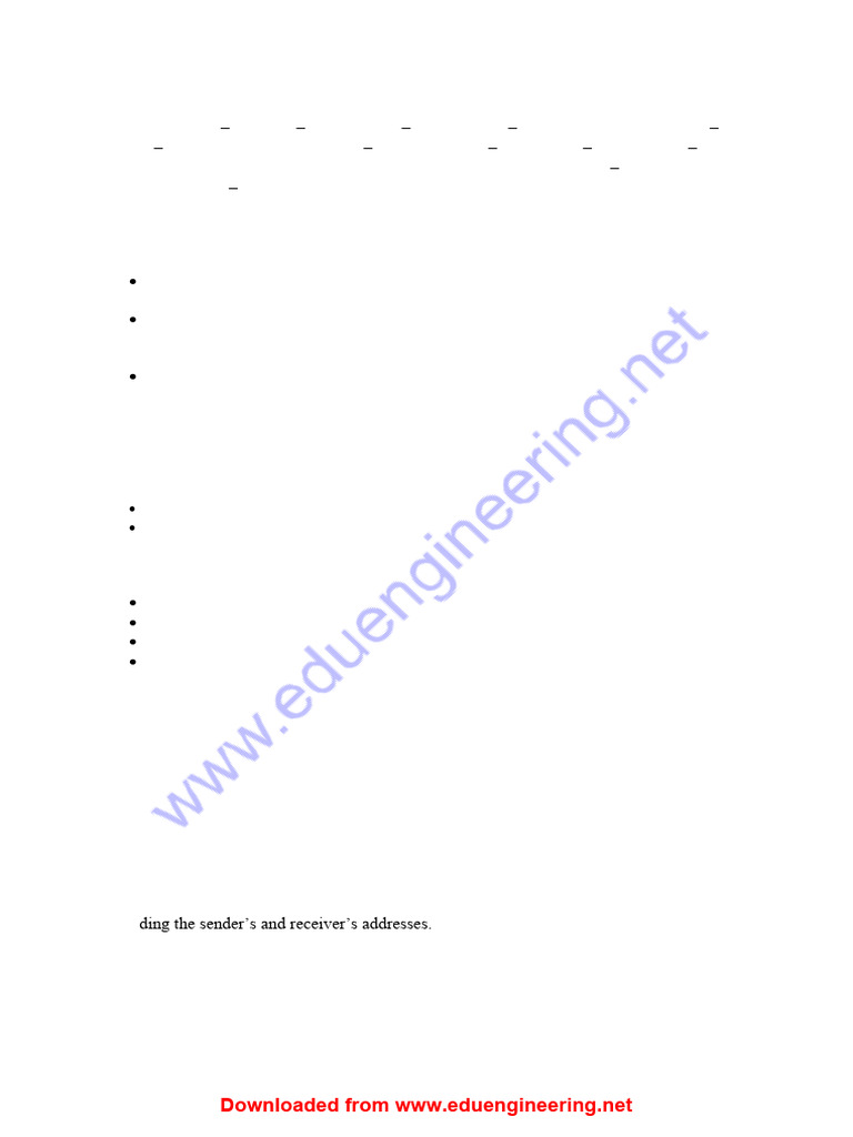 Cs3591 CN Unit 5 Notes | PDF