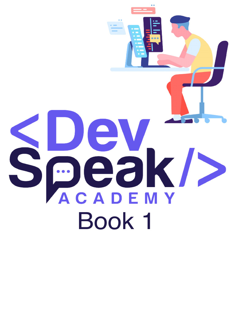Dev Speak Academy Book 1 | PDF