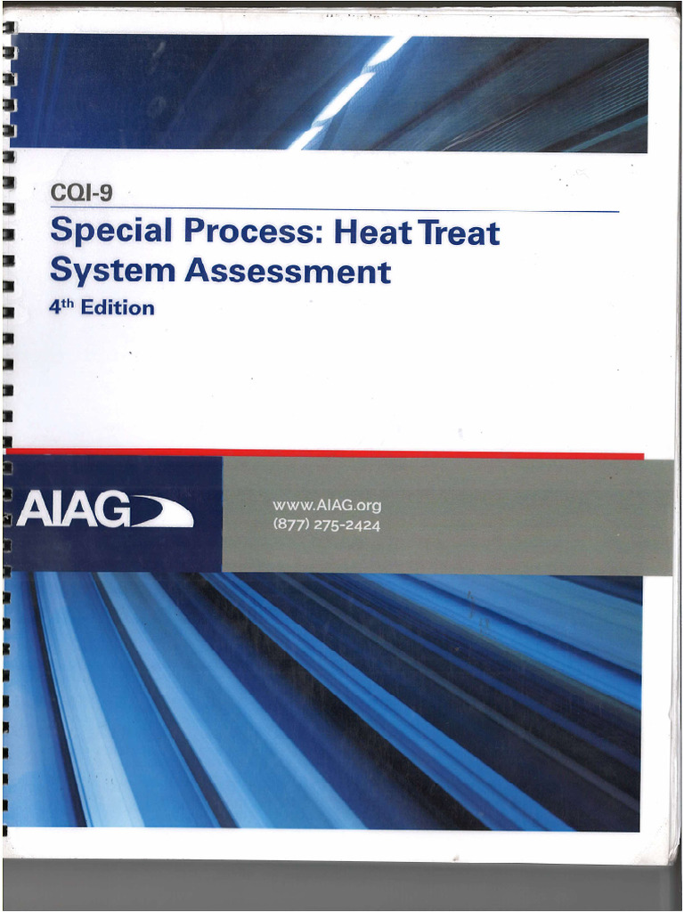 CQI 9 - 4 Manual | PDF