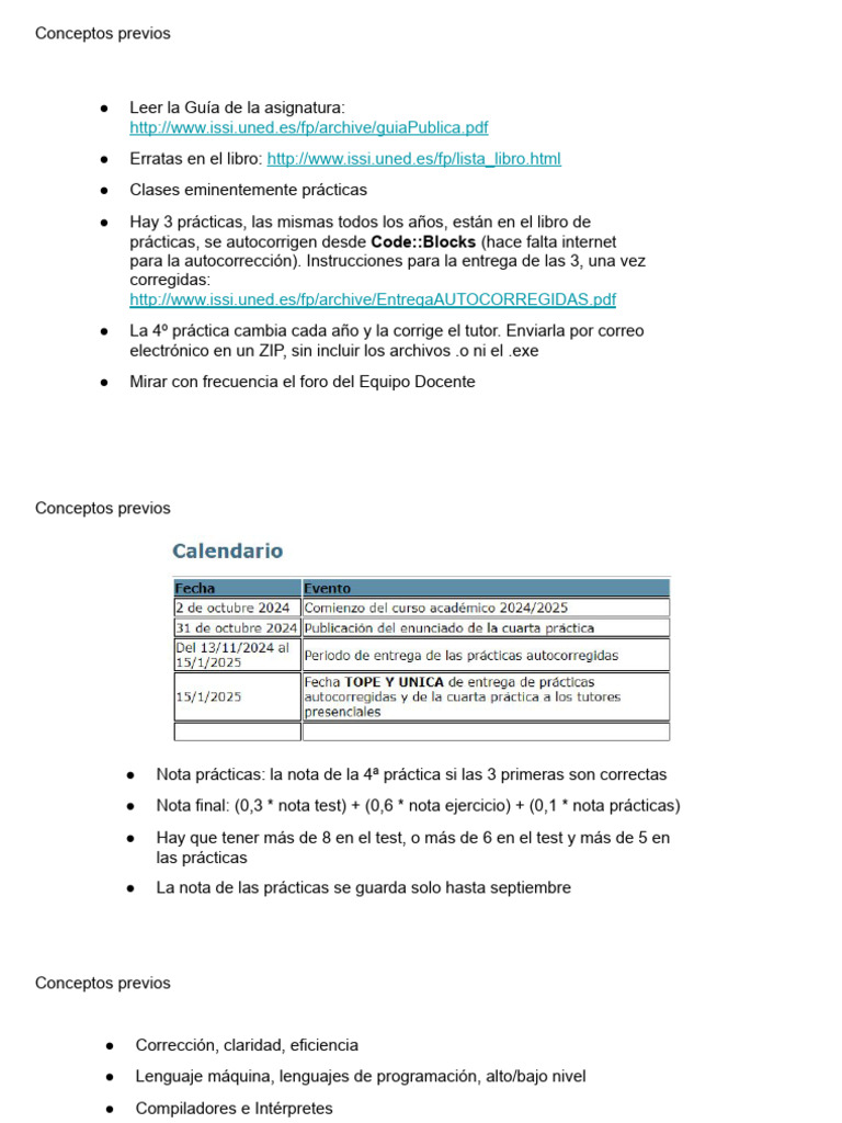 1 - Conceptos Previos e Introducción | PDF