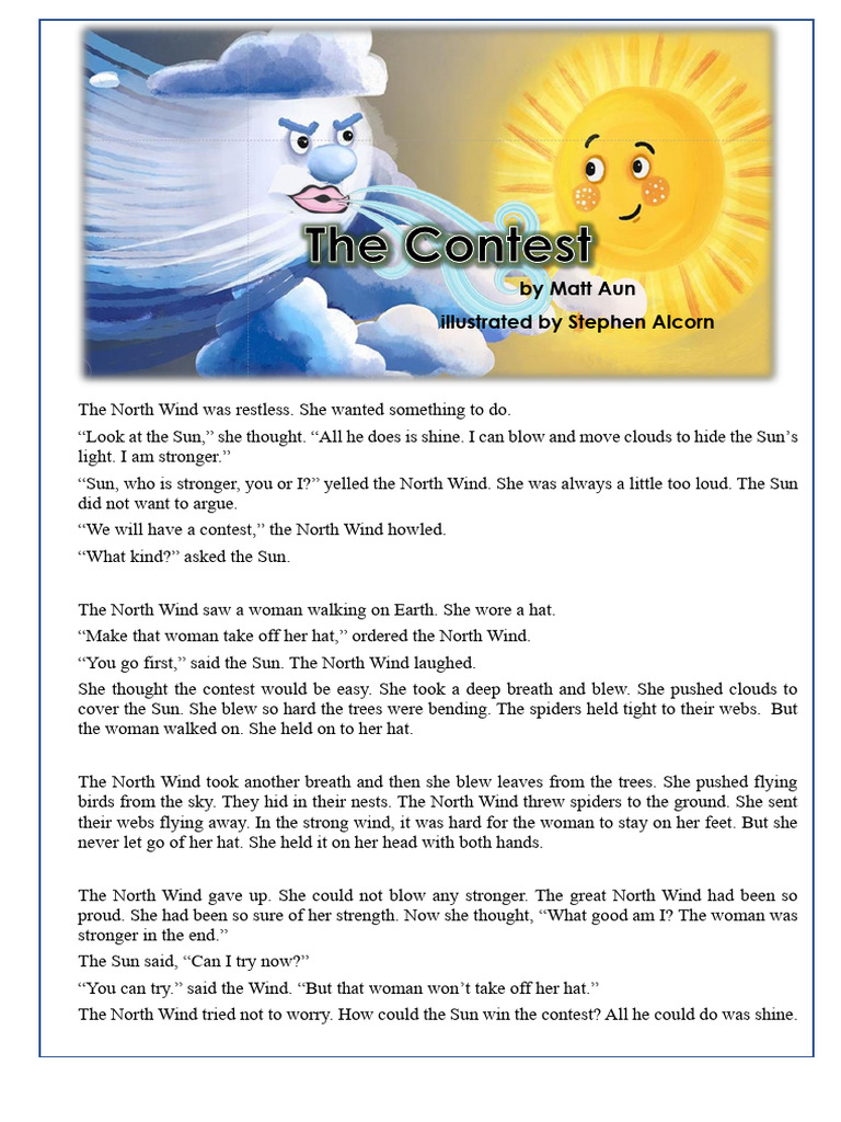 The Contest Reading Text | PDF