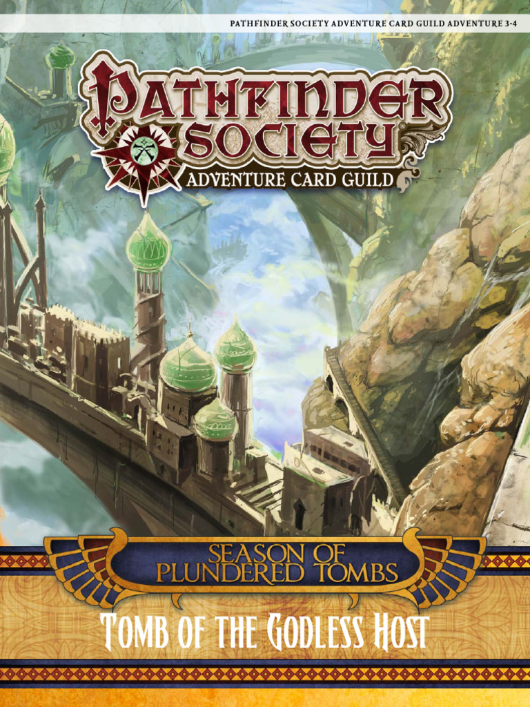 Adventure Card Game Adventure 3-4 Tomb of The Godless Host | PDF