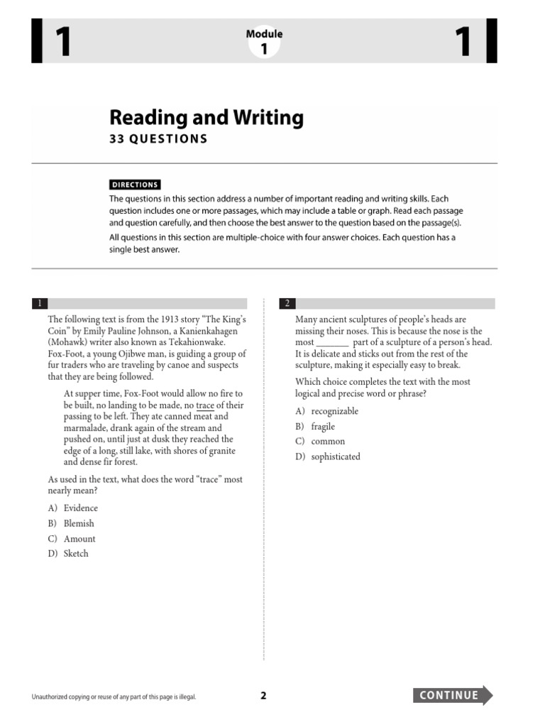 Module 1 English | PDF