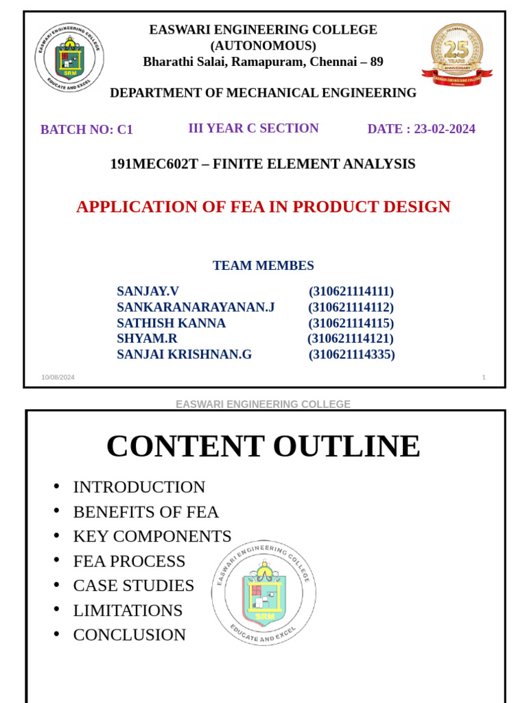 Fea PPT C1 | PDF