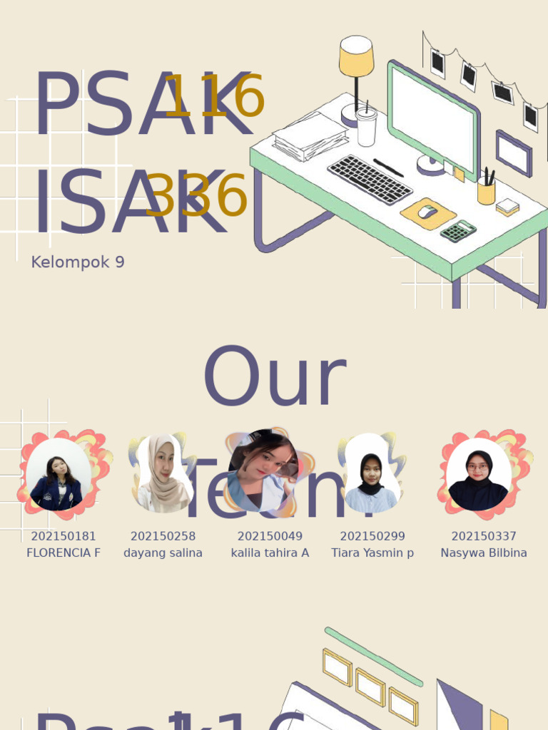 Akp Psak 116 Isak 336 Kel 9 | PDF