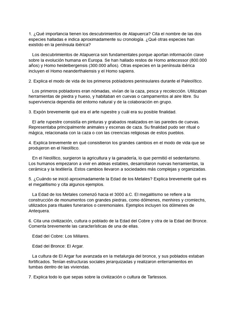 Preguntas Historia | PDF